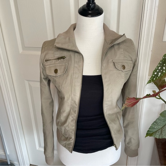 Full Tilt | Jackets & Coats | Full Tilt Tan Jacket | Poshmark